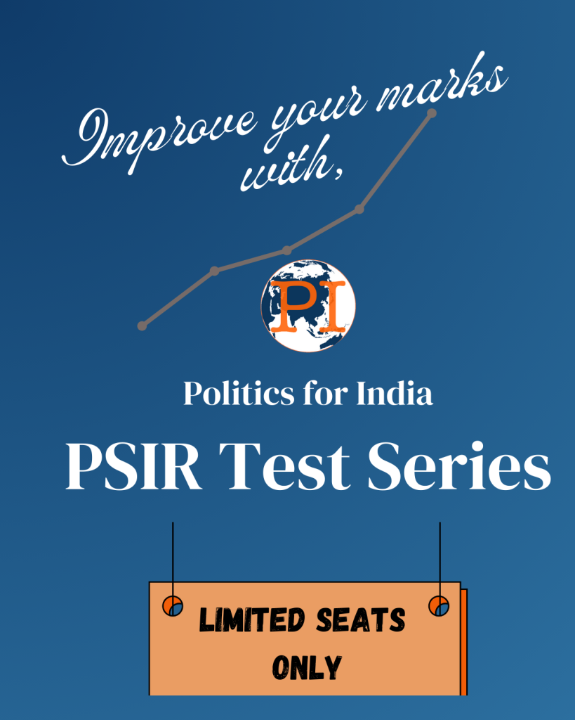 PSIR 1A-7: Concept of Power - Previous Year Questions & Answers - Politics for India